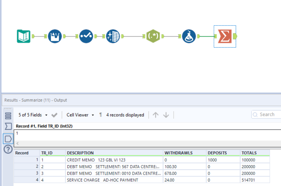 Parsing unstructured text into table - Alteryx Community
