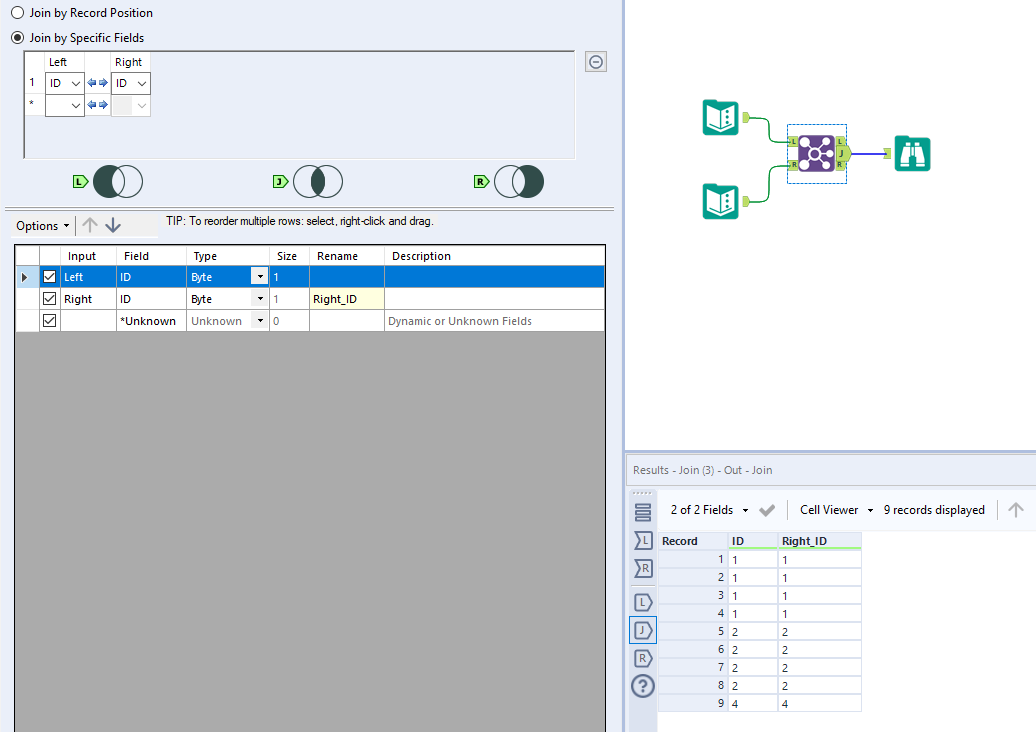 Join 2 datasets - Alteryx Community
