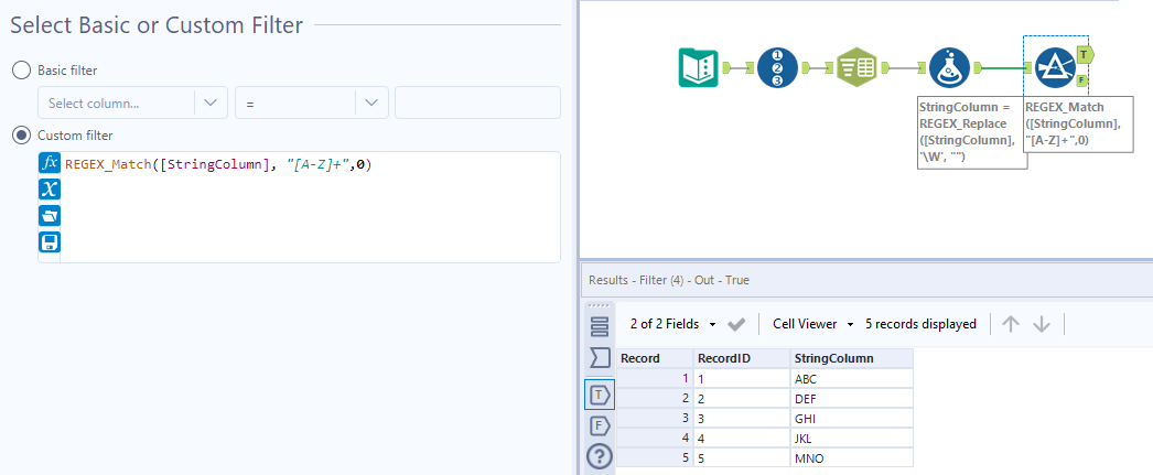 Capturing Uppercase In Strings With Regex Alteryx Community