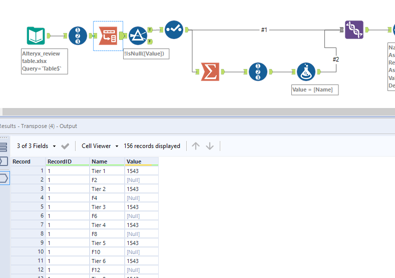 Replace Null In Column And Collapse Multiple Colum Alteryx Community