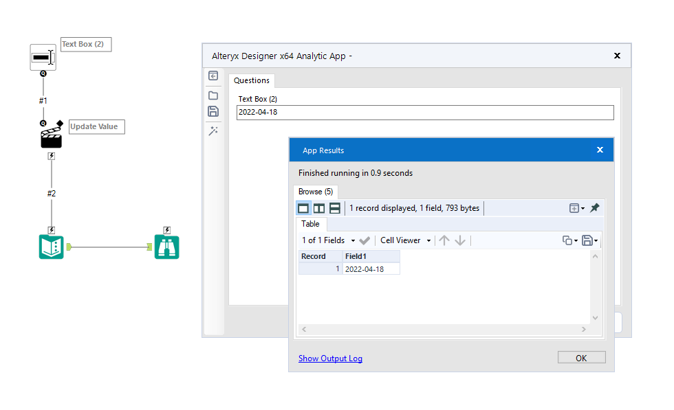 Solved: Saving User Text Input - Alteryx Community