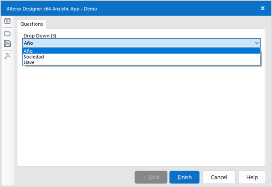 Dynamic user interface screens - Alteryx Community