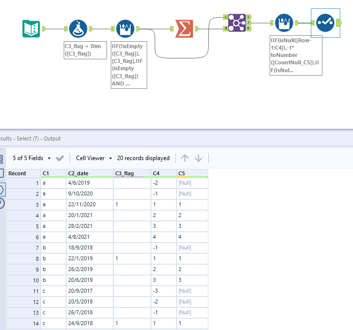 Solved: Alteryx Designer Workflow logic_Create numbering a... - Alteryx ...