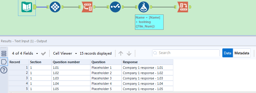 Transpose/Cross Tab one column - Alteryx Community