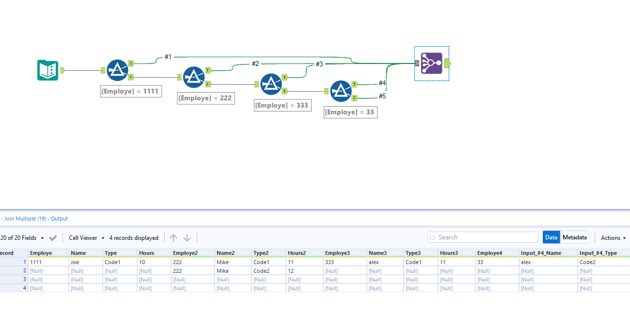 Transform Tool - Columns to Rows - Alteryx Community
