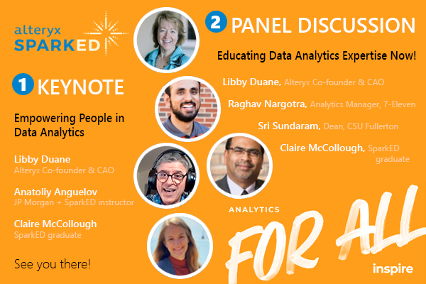 Get SparkED @ Inspire!! - Alteryx Community
