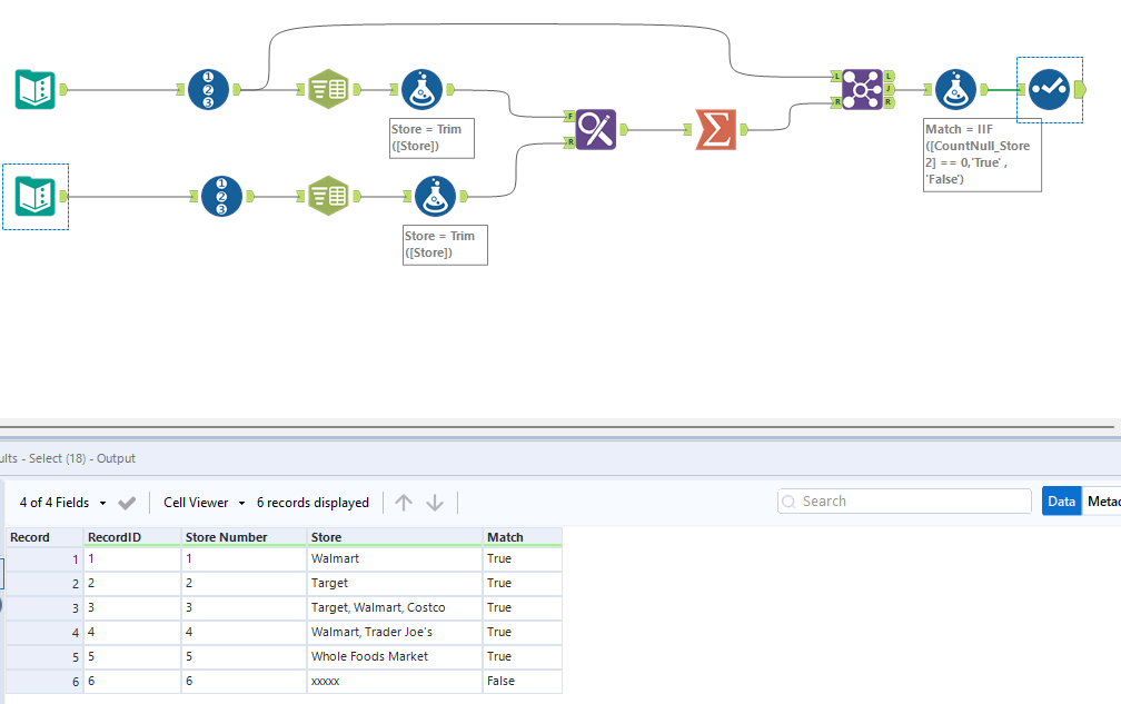 How can you do a if contains formula based off two... - Alteryx Community