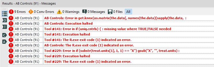 User-centric error messaging on AB test tools - Alteryx Community