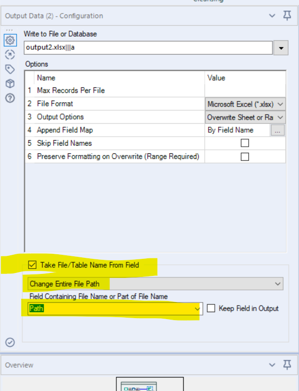 Solved: Splitting Excel File to multiple Outputs - Alteryx Community