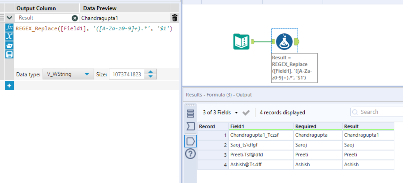 Solved: How to remove all date after multiple character - Alteryx Community