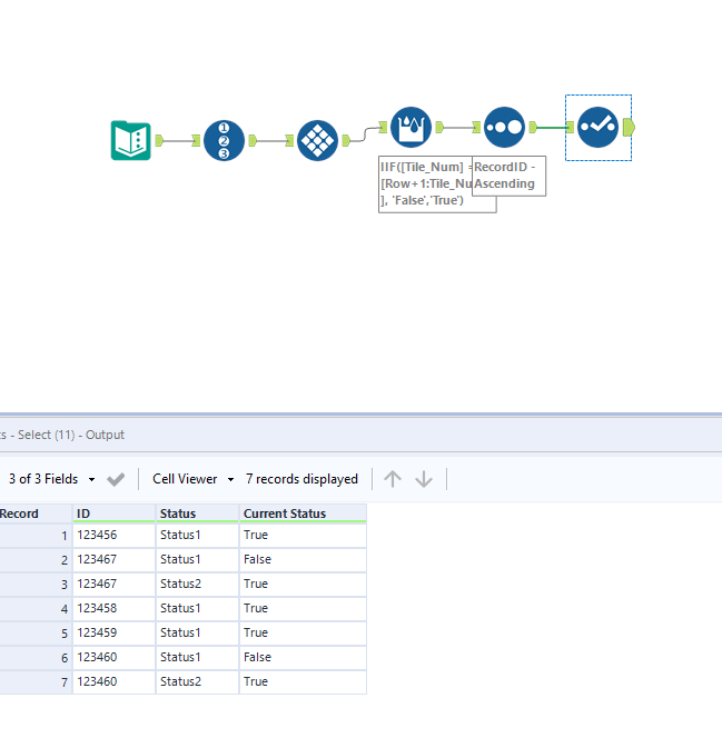 Solved Assigning A Status When Id Is Duplicated And Multi Alteryx Community