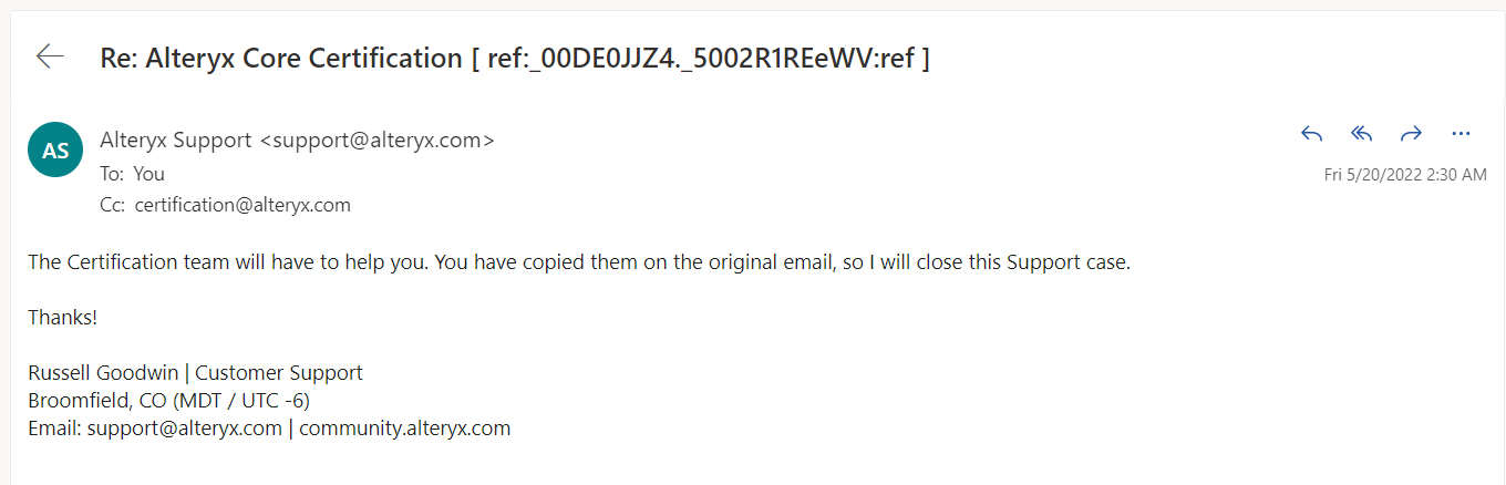 Alteryx Designer Core Certification - Alteryx Community