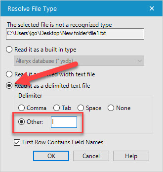 Solved: How to input multiple pipe delimited text files - Alteryx Community