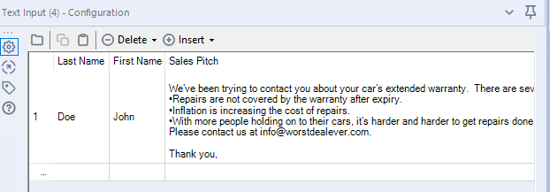 Solved Using A Field In An Email Body Text And Maintain Alteryx Community