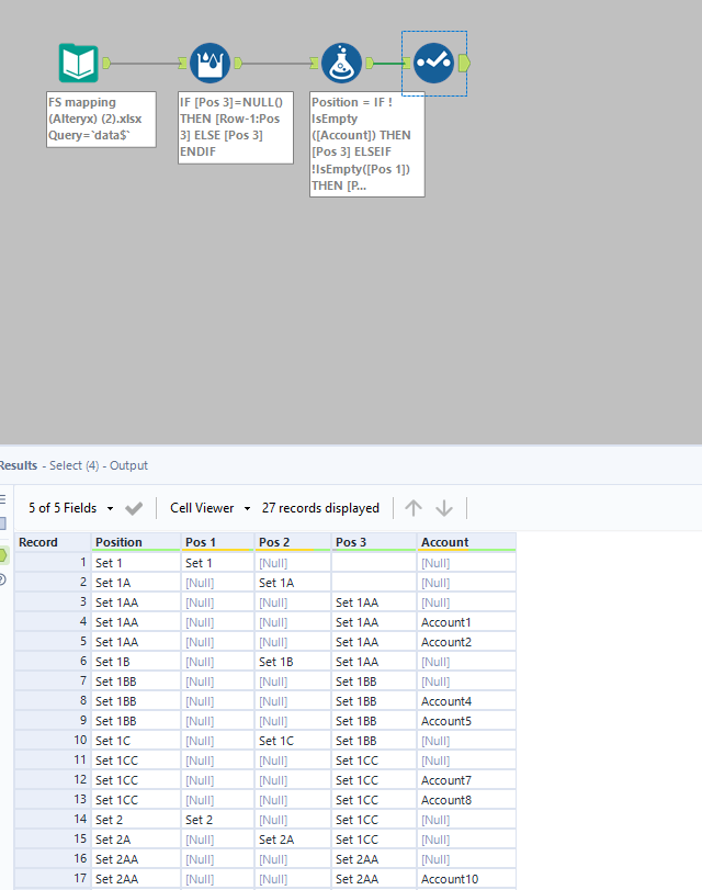 Solved: Mapping from multiple columns (conditional) - Alteryx Community