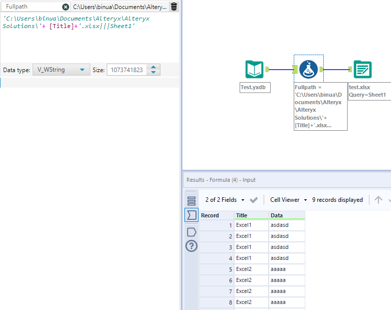 Output several excel files - Alteryx Community