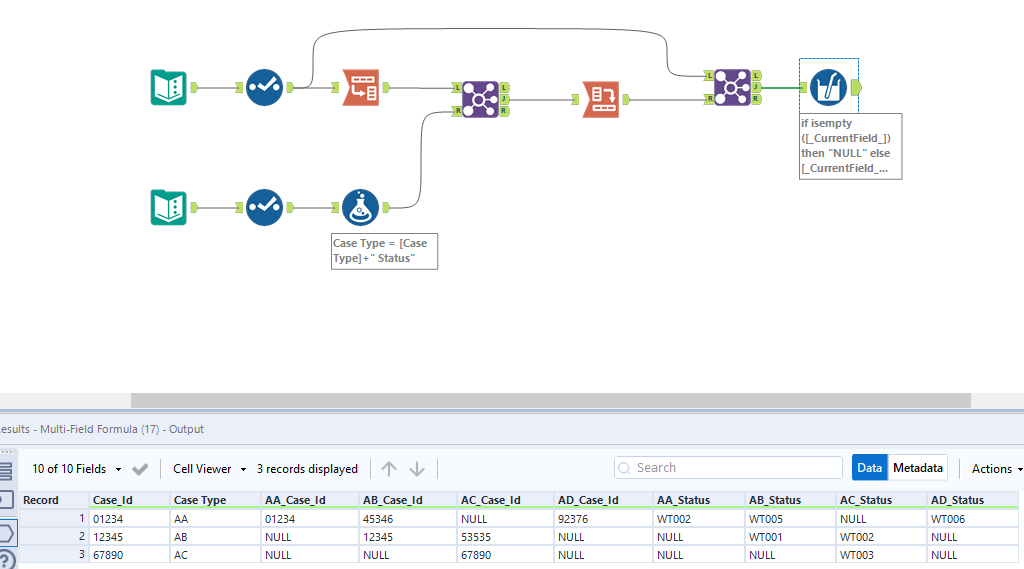 Solved: Comparing records in multiple rows - Alteryx Community
