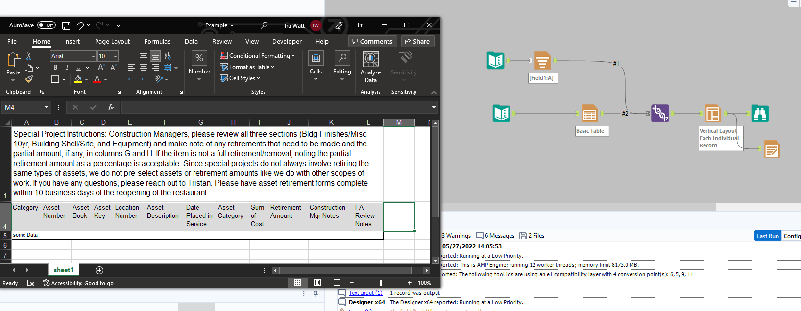 Solved: Insert Rows Above - Alteryx Community