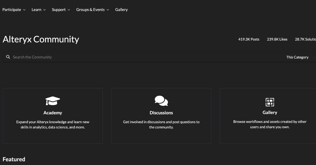 Dark Mode For Alteryx Community And Gallery Join Th Alteryx Community