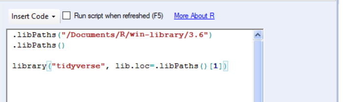 Unable to load R tidyverse package - Alteryx Community