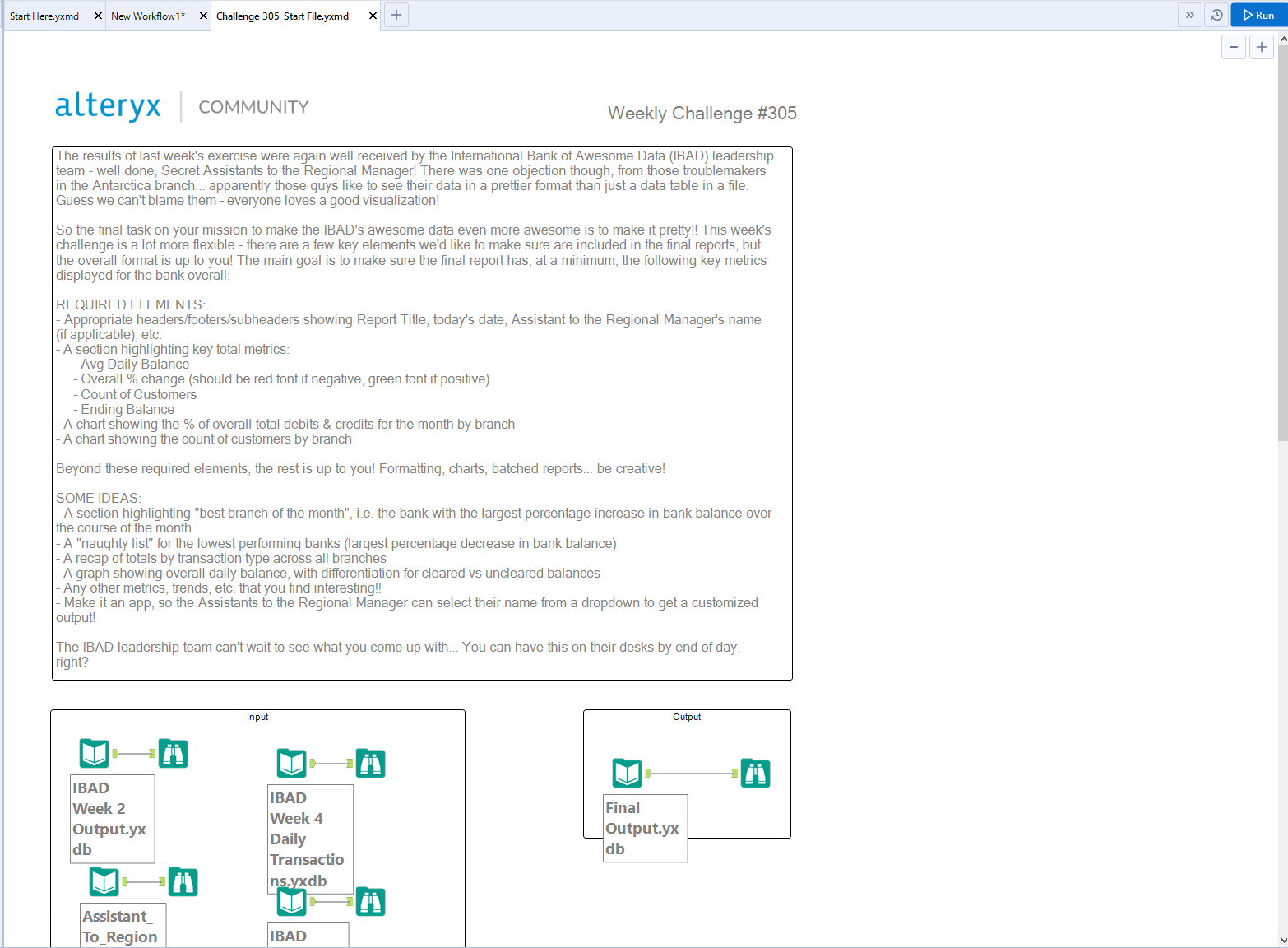 Fun with Alteryx: Random Weekly Challenge App - Alteryx Community