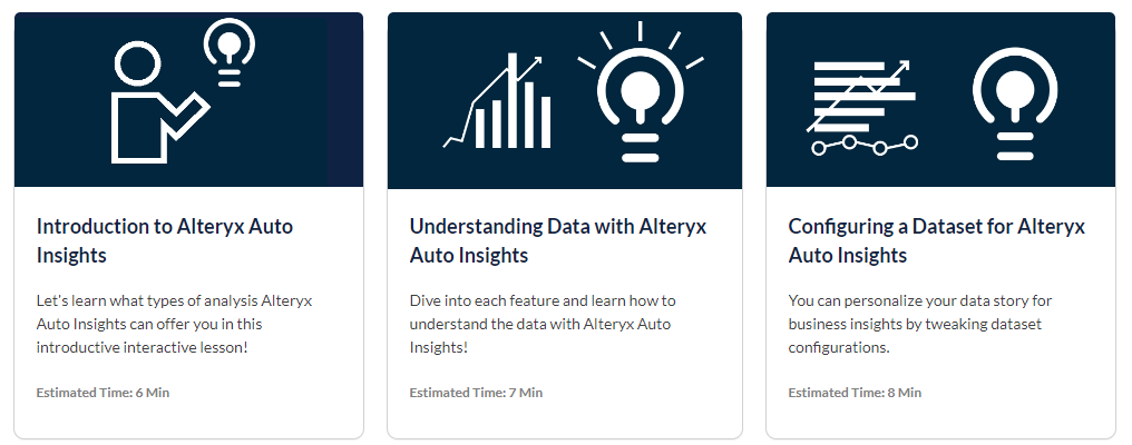 Get Started with the Alteryx Auto Insights Course - Alteryx Community