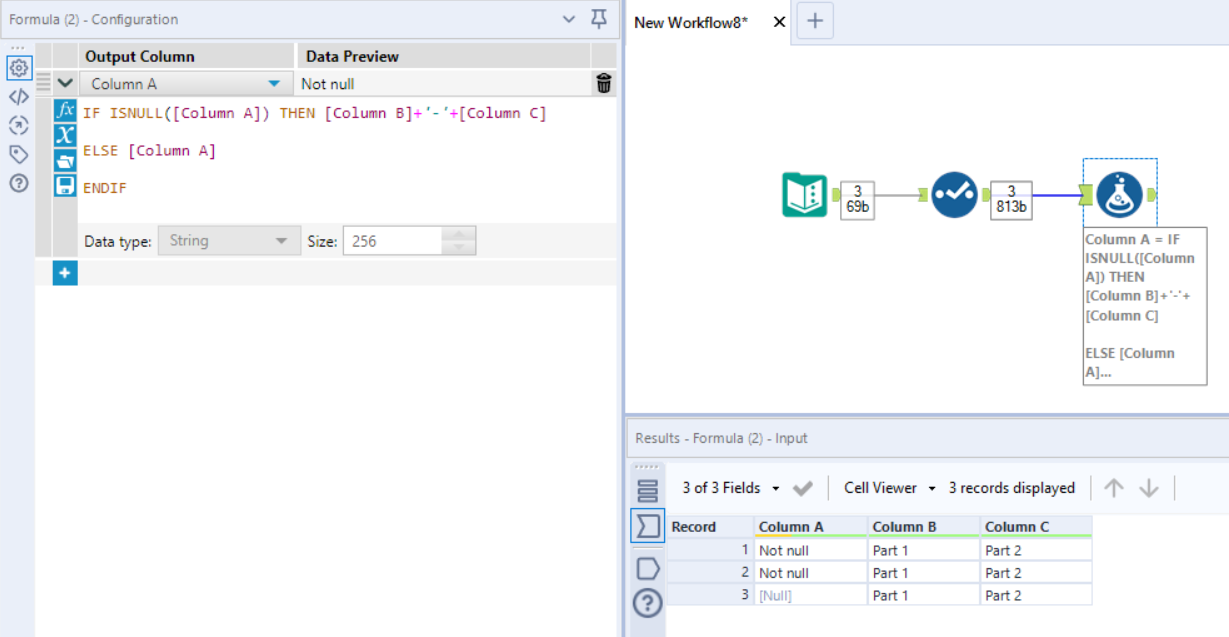 Formula for Null cells - Alteryx Community