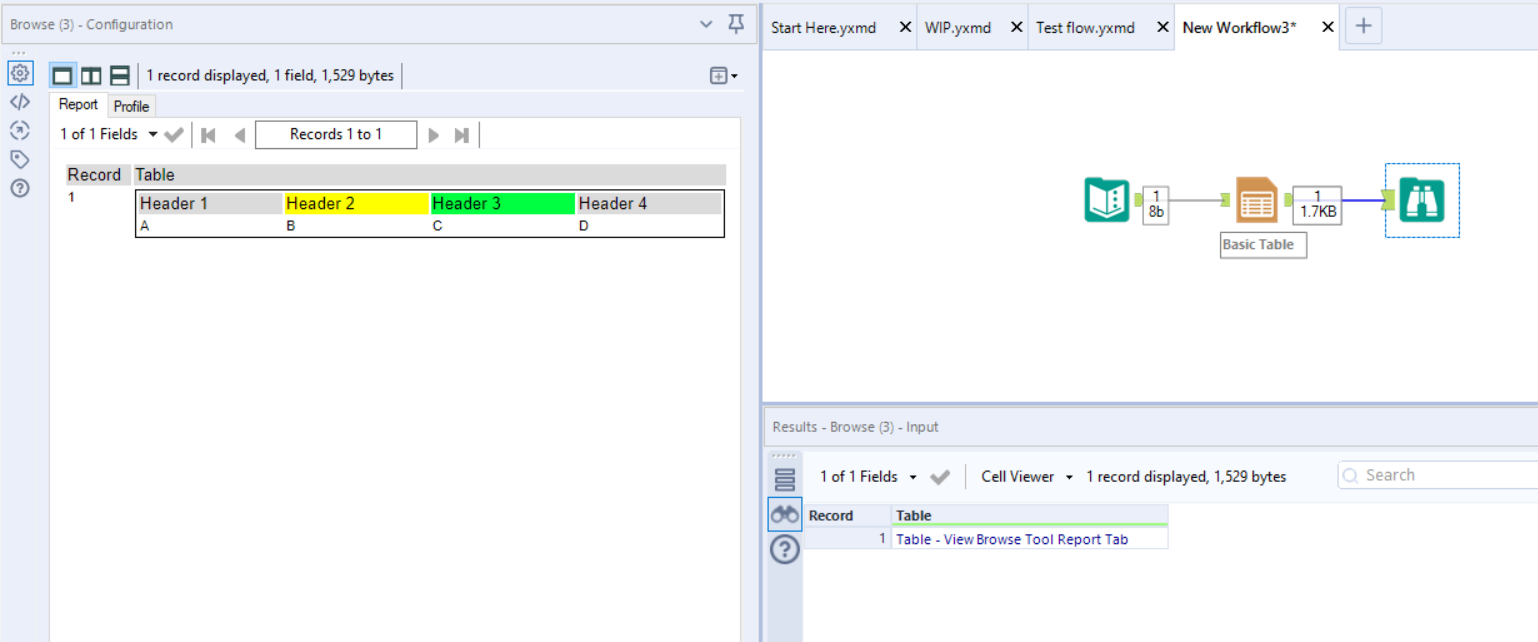 Solved: Different Colors for Different Column Headers - Alteryx Community
