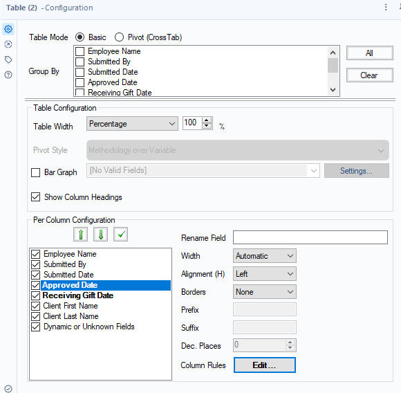 Solved: Different Colors for Different Column Headers - Alteryx Community