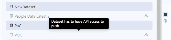 Solved: Power BI Dataset has to have API access to Push - Alteryx Community