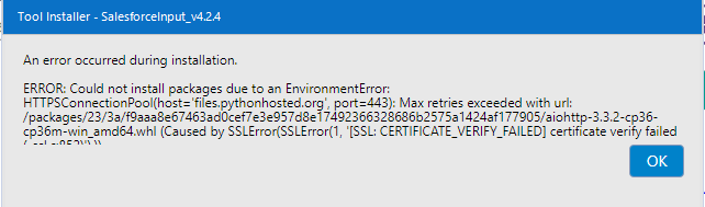 Solved Salesforce Input And Output Tool Alteryx Community
