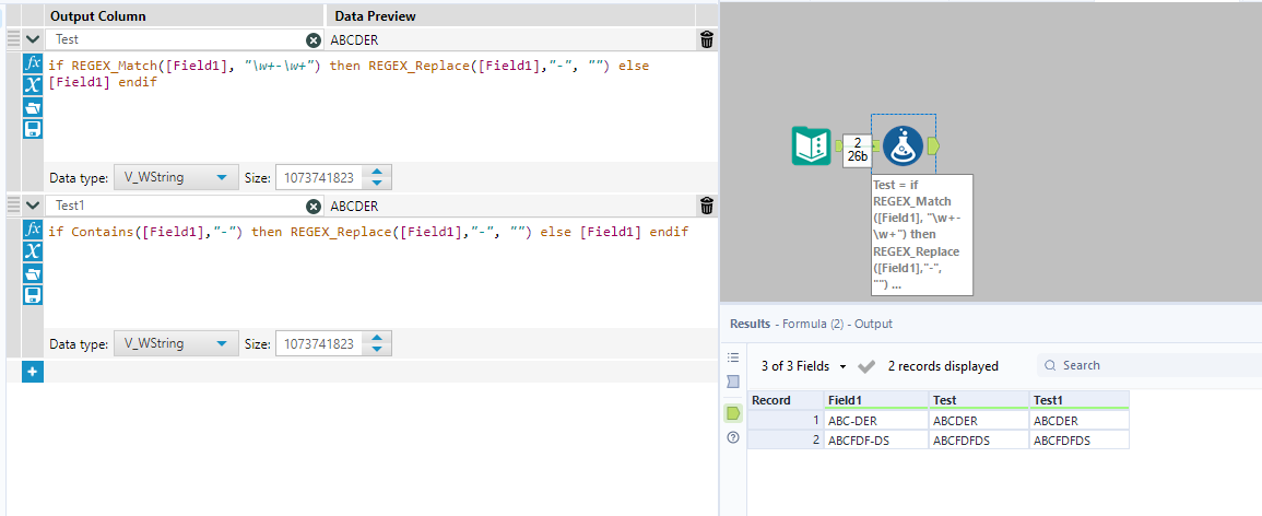 Or Ing Together Regexreplace Alteryx Community 