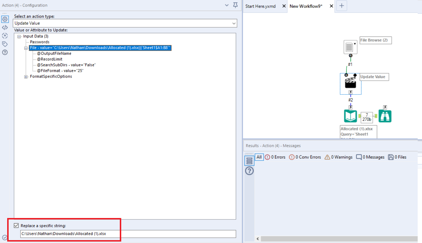 Solved: Analytic App: Input excel file static sheet and ra... - Alteryx Community