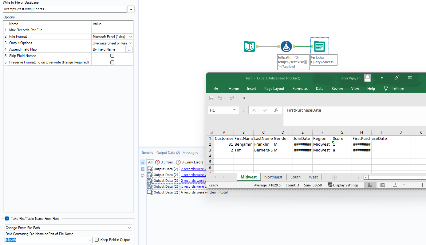 Solved: Output - Data Configuration - Alteryx Community