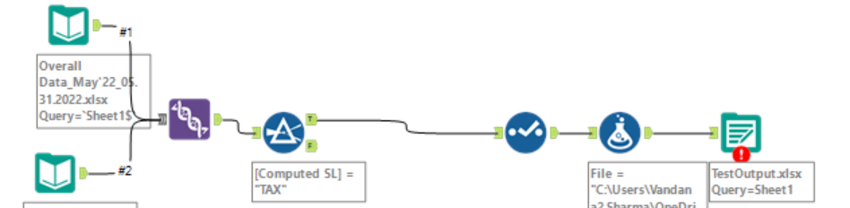 Need help with a basic alteryx workflow and review... - Alteryx Community