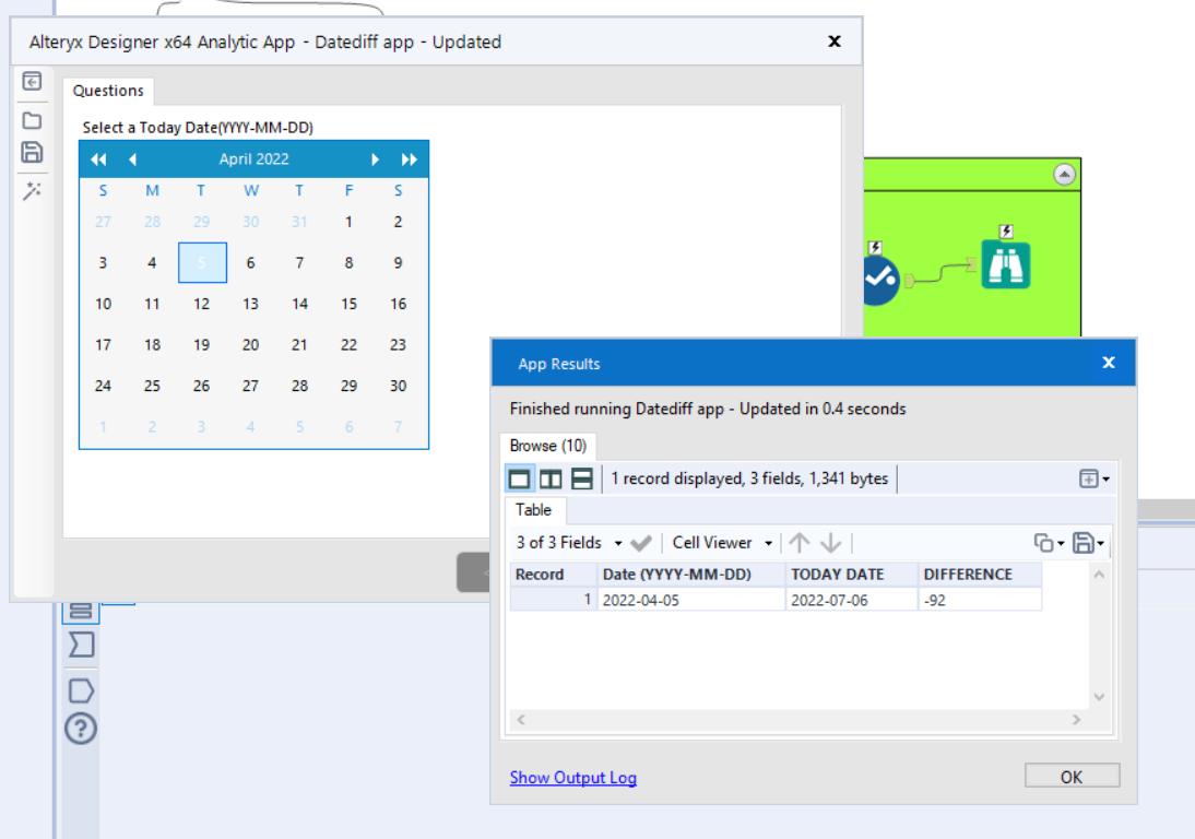 Solved: How a User can select a Date using the calendar in... - Alteryx ...