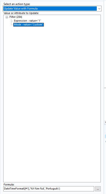 Solved: DateTimeFormat and Action Tool - Alteryx Community