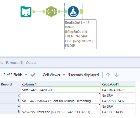 Solved: Regex Data extraction - Alteryx Community