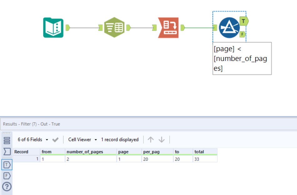 How can I compare value of two specific rows from ... - Alteryx Community