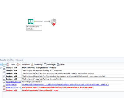 Power BI Output tool issues - Alteryx Community