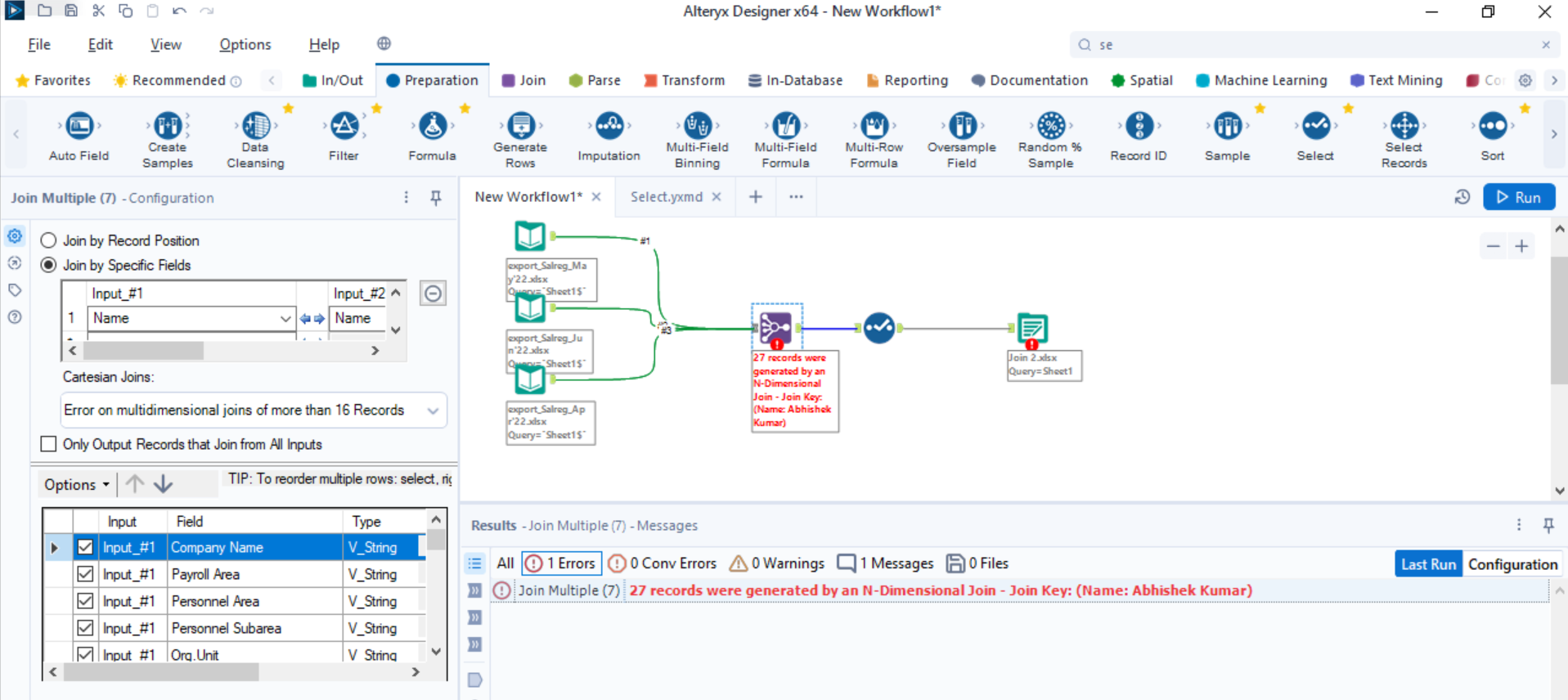 N - Dimensional Join - Alteryx Community