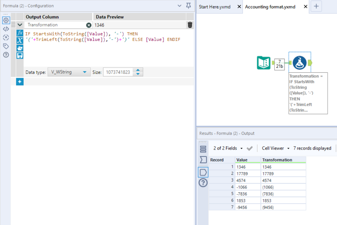 Solved: Output data into excel in Accounting number forma... - Alteryx Community