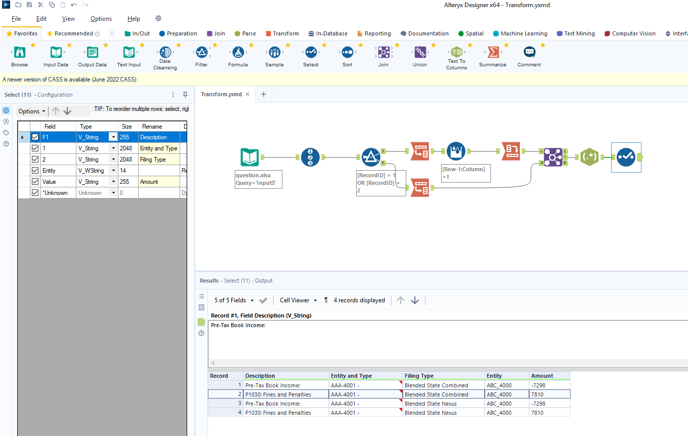 Solved: Question - Alteryx Community