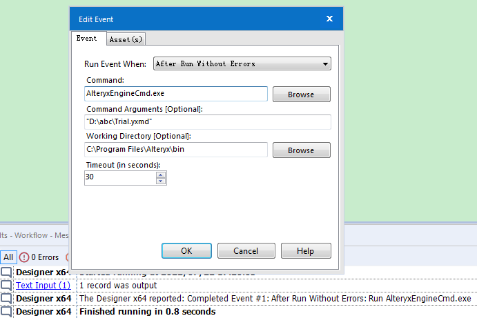 Run Command feature in Alteryx Events - Alteryx Community