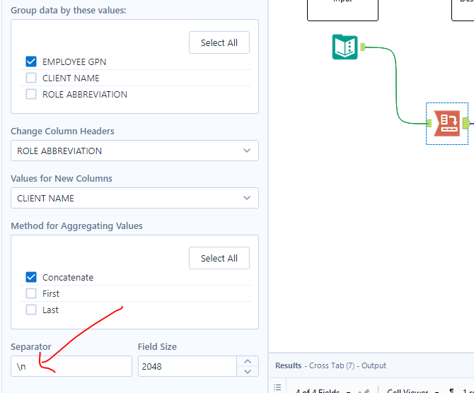Solved: Transform Table with several values in one row per... - Alteryx Community