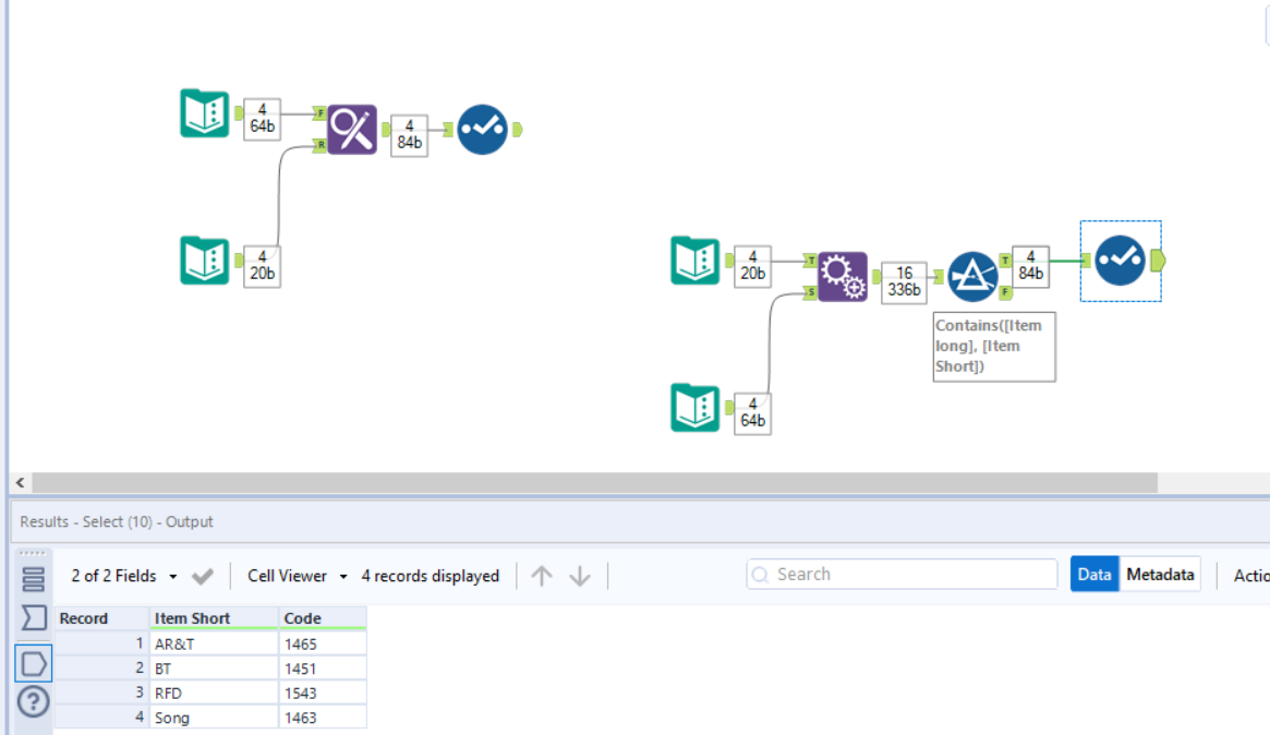 Solved Partial Find And Append Alteryx Community 