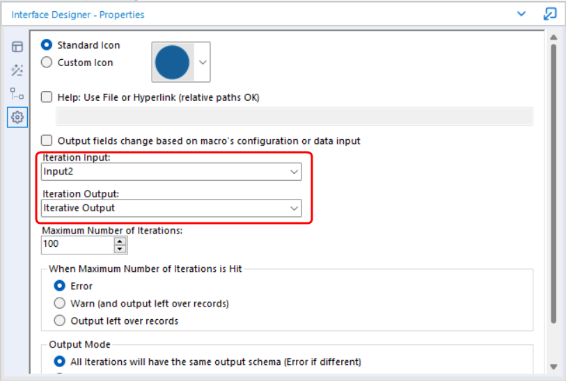Solved: Iterative Loop inputs fields versus looping back - Alteryx Community