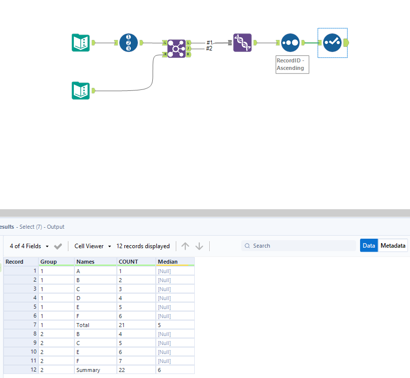 Solved: How to Append record on just the common record and... - Alteryx Community