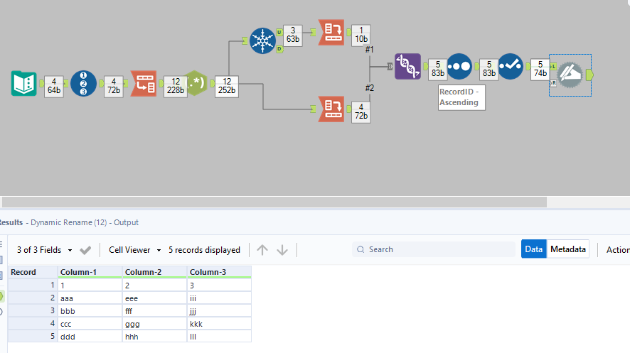 Give unique identifier to each column in Alteryx - Alteryx Community