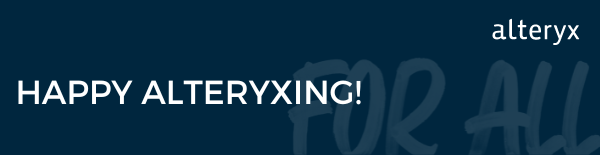 10 Alteryx Tips and Best Practices - Alteryx Community